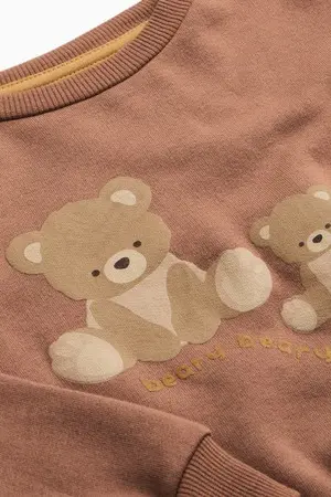 MORI Teddy Bear Oversized Sweatshirt