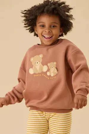 MORI Teddy Bear Oversized Sweatshirt