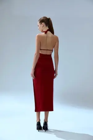 PCFG Your *itch Two Tone Rib Dress