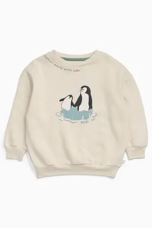 MORI Placement Penguin Family Sweatshirt
