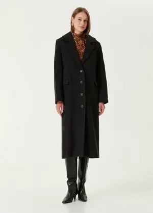 PCFG Wool Coat - Black