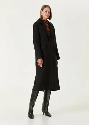 PCFG Wool Coat - Black
