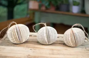 ROOT TO VINE Book Ornament- Set Of 3