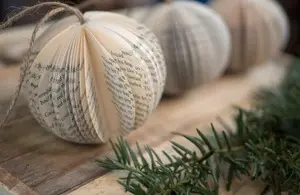 ROOT TO VINE Book Ornament- Set Of 3