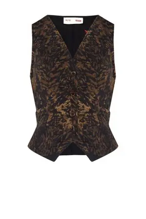 PCFG Print V-neck Vest