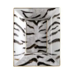 Roberto Cavalli Large Rectangular Tray Tiger