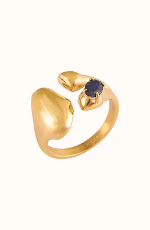 JOIANA JEWELRY Ralph Ring - Gold/sapphire
