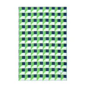 MAISON DEUX Cubics Blanket - Bright Green