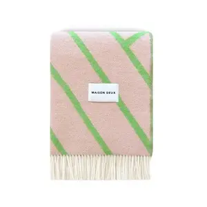 MAISON DEUX Peanuts Blanket - Medium Pink