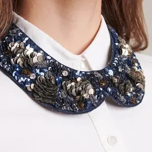 Anne Fontaine Satin Collar