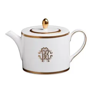 Roberto Cavalli Classic Tea And Coffee Pot - Silk  Gold