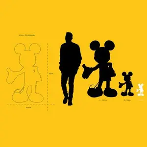 LEBLON DELIENNE Mickey Mouse Kolar Figurine