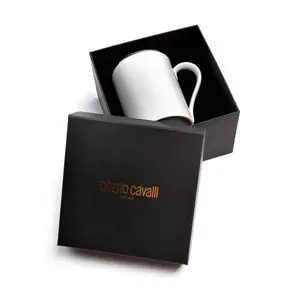 Roberto Cavalli Mug With Luxury Box Lizard Platin