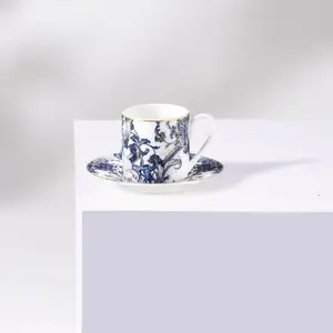 Roberto Cavalli Coffee Cup & Saucer With Luxury Box - Azulejos