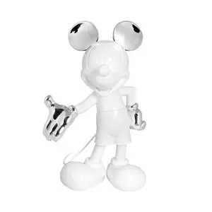 LEBLON DELIENNE Mickey Mouse Welcome Figurine - Silver/white