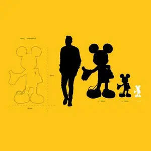 LEBLON DELIENNE Mickey Mouse Komo Figurine