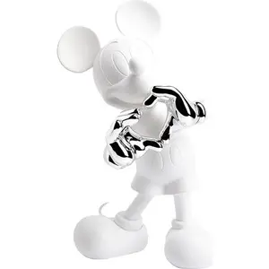 LEBLON DELIENNE Mickey Mouse With Love Figurine - Silver/white