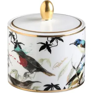 Roberto Cavalli Classic Sugar Pot - Garden's Birds