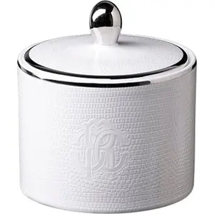 Roberto Cavalli Classic Sugar Pot - Lizard Platin