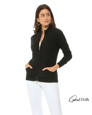 Monticelli Cashmere Mock Neck Cardigans For Women