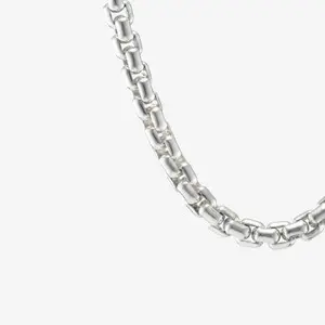 AMY KAHN Box Belcher Chain Necklace