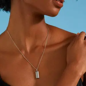 7879 Bullion Bar Pendant