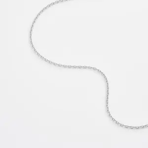 7879 Wide Diamond Cut Cable Chain Necklace