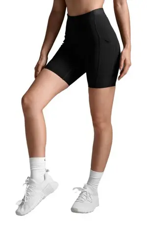 2xu Form Stash Hi-rise 6-inch Bike Shorts - Black