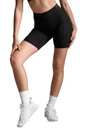 2xu Form Stash Hi-rise 6-inch Bike Shorts - Black