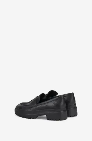 Agl Mary Soft Lambskin Leather Moccasin