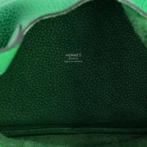 Hermès Picotin Lock Bag Clemence Pm - Green