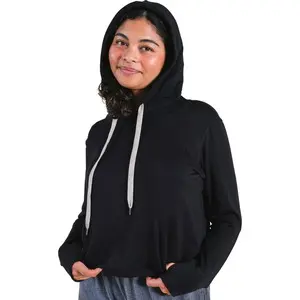 POPLINEN Betty Modal Hoodie - Black