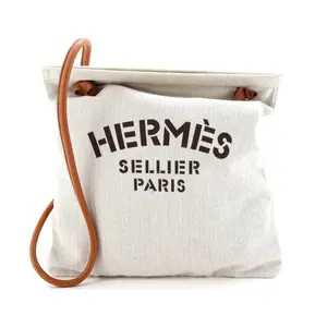 HERMES Aline Bag Toile Mm