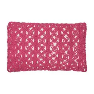 C&F HOME Clyde Handcrafted Accent Pillow - Pink