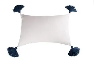Carol & Frank Joey Striped Cotton Accent Pillow - Blue