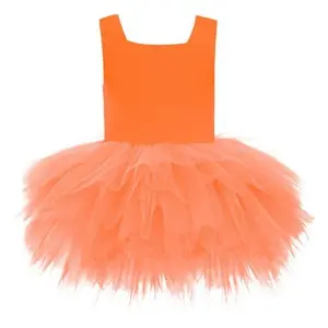 MIMI TUTU Tulle Tutu Dress - Coral