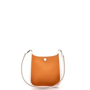 Hermès Neo Evelyne Bag Toile And Leather Tpm - Brown