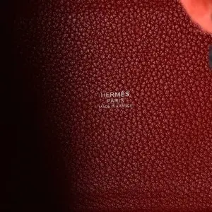 Hermès Picotin Lock Bag Clemence Pm - Red