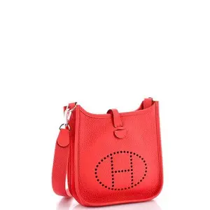 Hermès Evelyne Bag Gen Iii Clemence Tpm - Red
