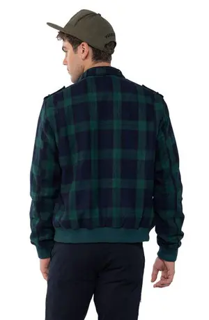 MEMBERS ONLY Wool Iconic Racer Jacket