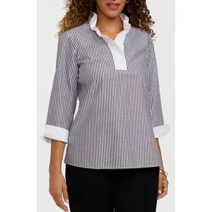 Foxcroft Striped Blouses