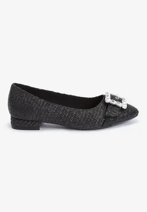COMFORTVIEW The Genessa Slip On Flat - Black