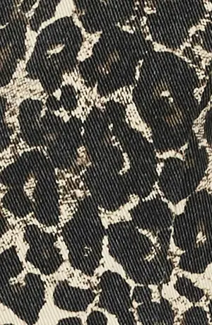 Lioness Soho Animal Print Twill Jacket - Leopard