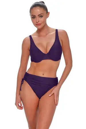 SUNSETS Ally Underwire Bikini Swimsuit Top - Paradise Plum
