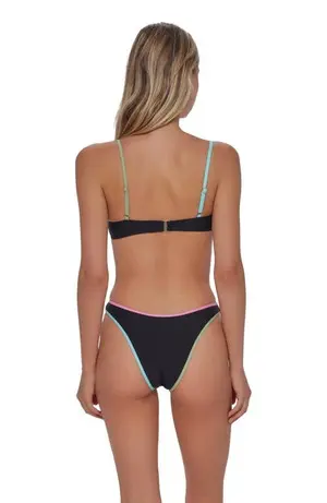 SWIM SYSTEMS Dani Scoop Bikini Bottom - Black