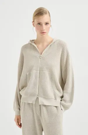 Brunello Cucinelli Sparkling Net Sweatshirt