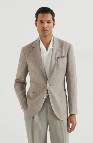 Brunello Cucinelli Deconstructed Blazer