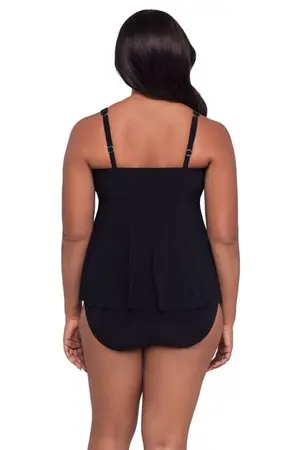 TRIMSHAPER Maddie Square Neck Tankini Swimsuit Top
