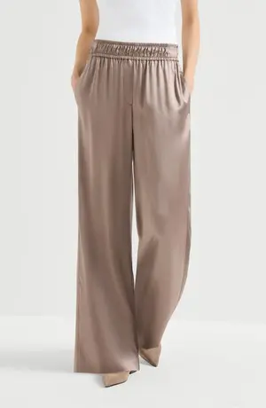 Brunello Cucinelli Track Trousers - Cocoa