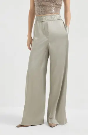 Brunello Cucinelli Track Trousers - Olive